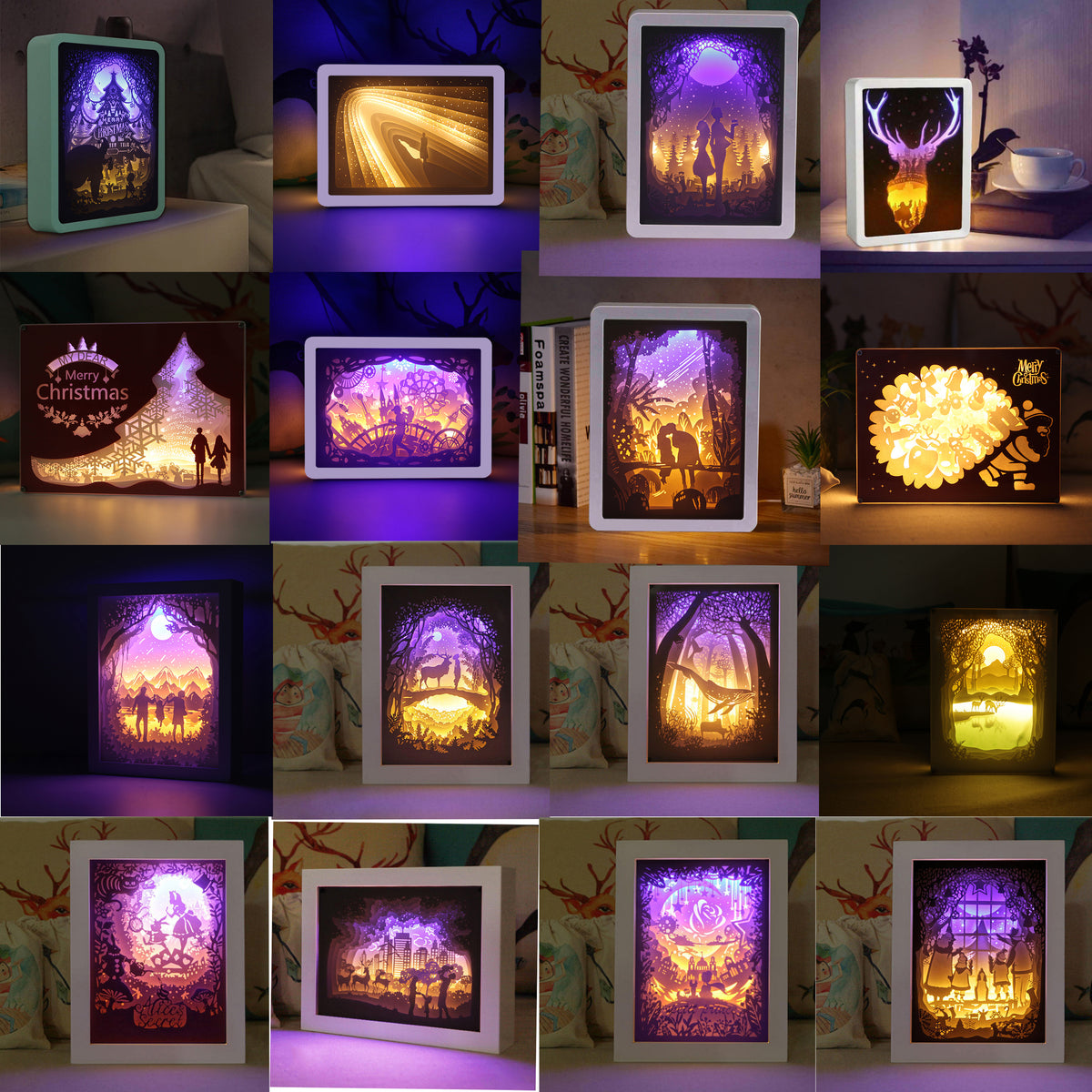 Fully Assembled 3D Light Box – Easy Craft SA